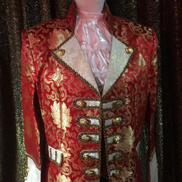 Punk Trash Royalty | Suits & Blazers | 6 Piece Red Gold Edwardian Band ...